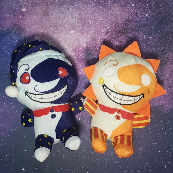 FNAF | Toys | Sundrop Moondrop Soft Plushes Fnaf Plush Toys Five Nights ...